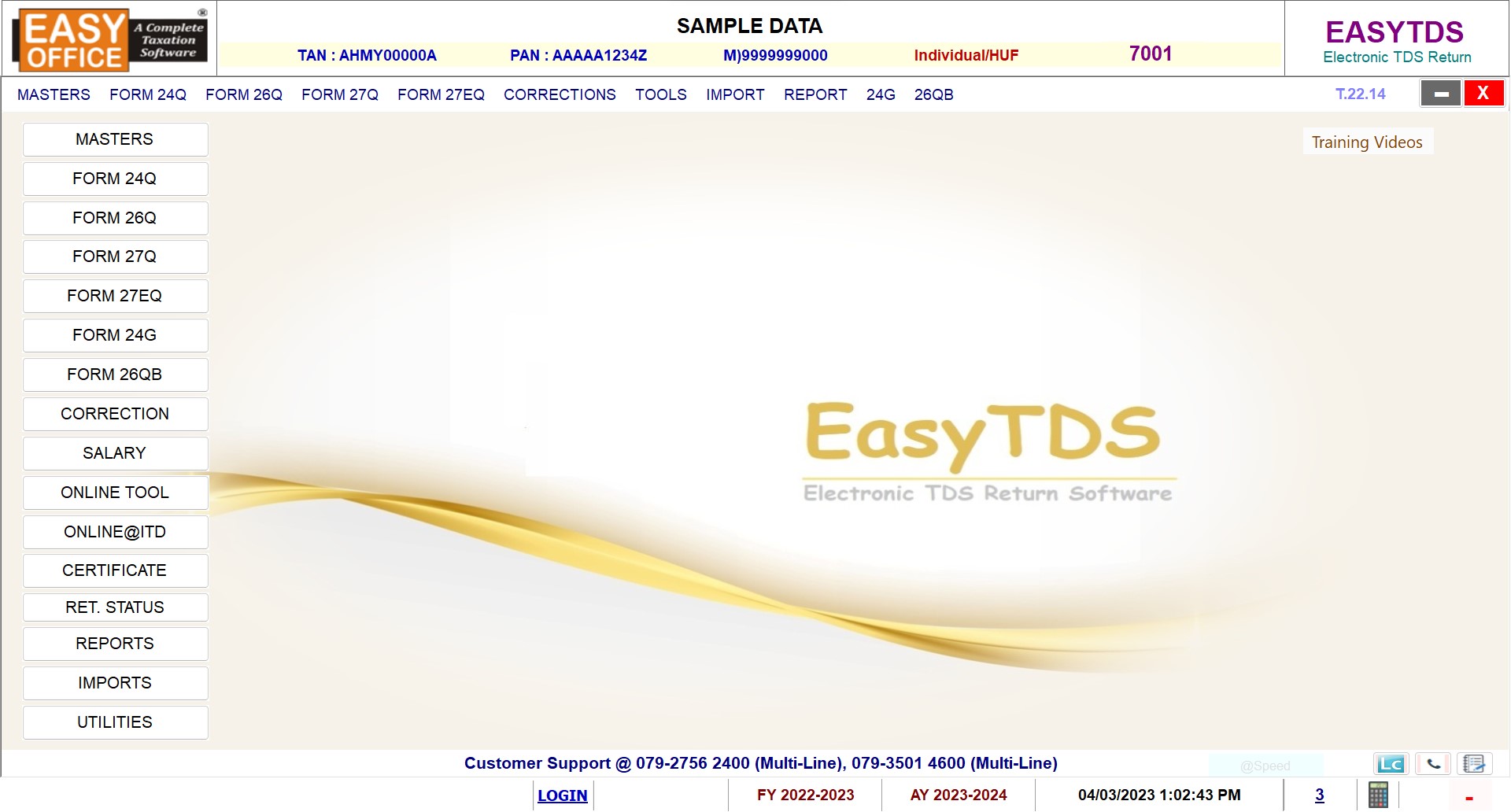 EasyTDS - India's Best TDS Return Filing Software | Manage TDS & TCS ...