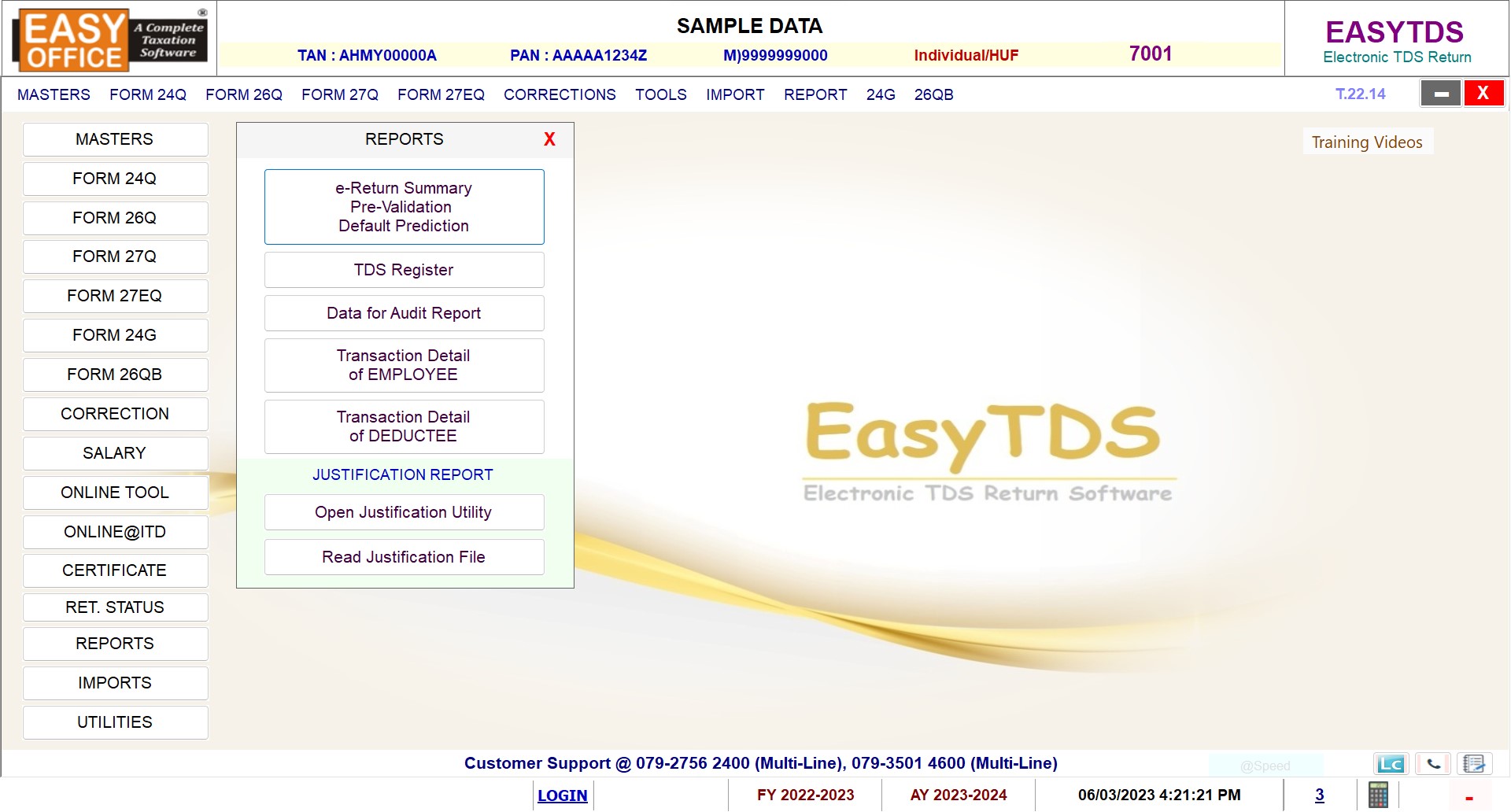 EasyTDS - India's Best TDS Return Filing Software | Manage TDS & TCS ...